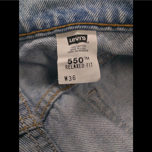 Levi's | Shorts | Vtg Usa Levis 55 Dad Jeans Shorts Mens 36 047 | Poshmark